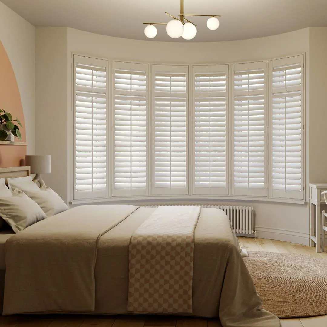 Cream Window Shutters